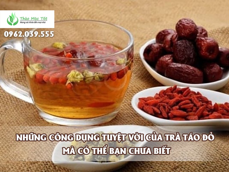 Trà táo đỏ và những công dụng tuyệt vời mà có thể bạn chưa biết - Trung ...